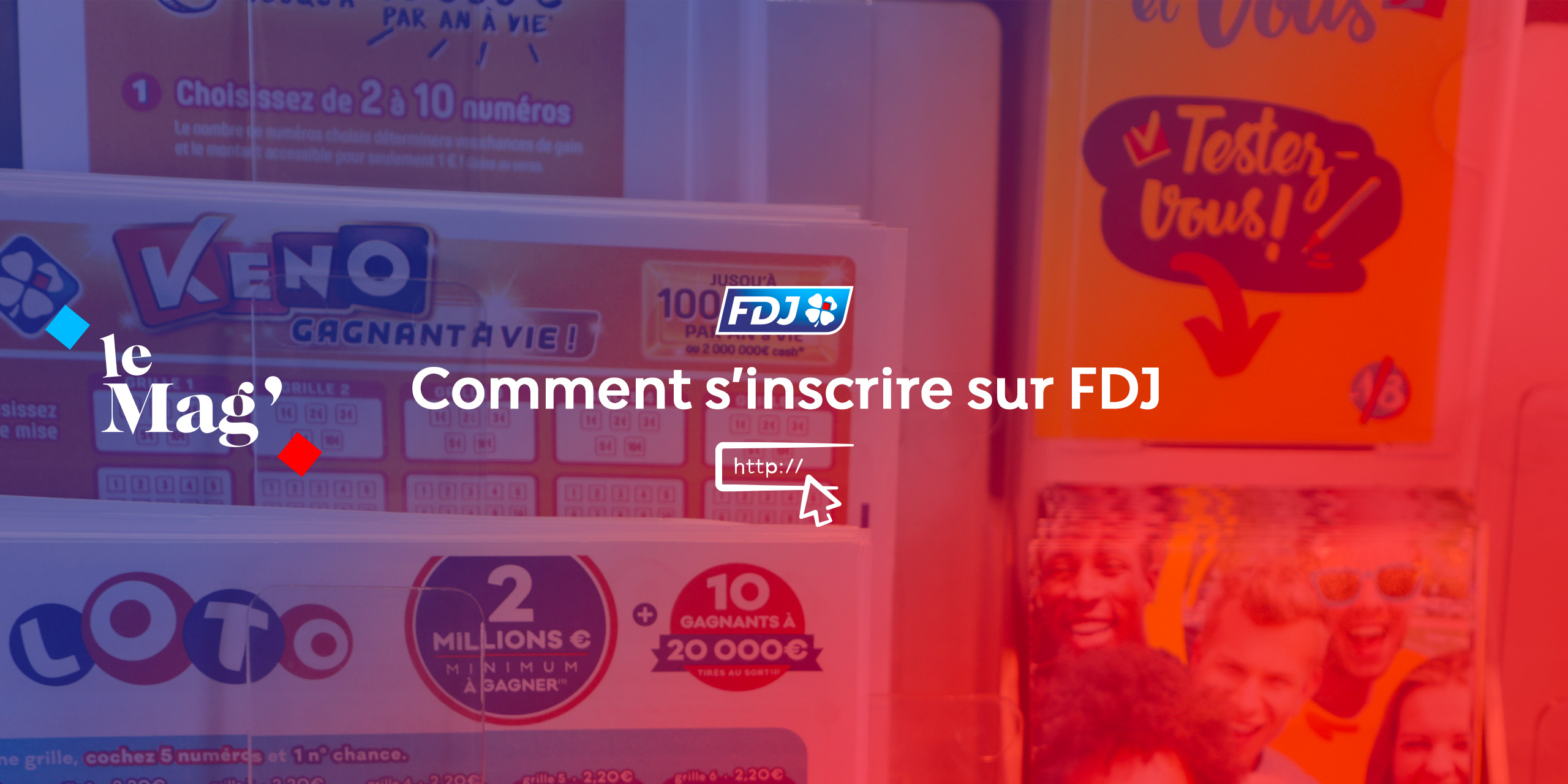 Comment créer son compte sur fdj.fr ? | FDJ®