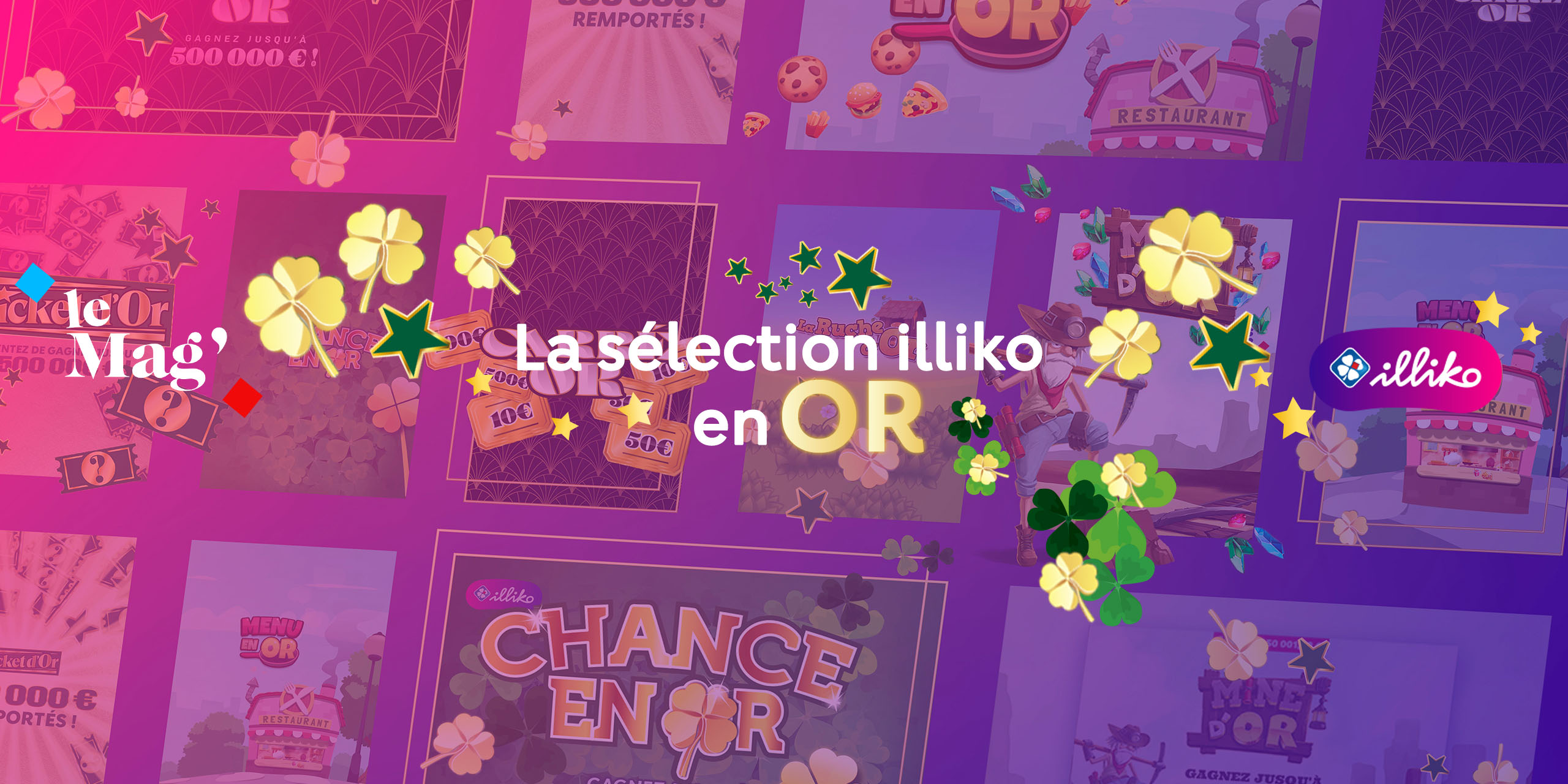 Illiko jeux en Or : découvrez la sélection ! | FDJ®
