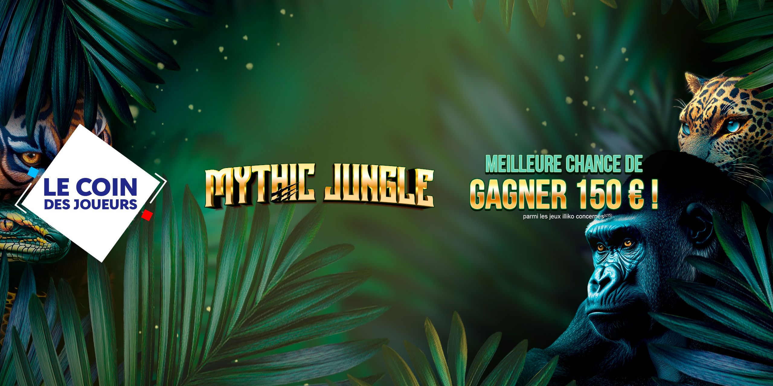 Découvrez le nouveau jeu à gratter Illiko® Mythic Jungle | FDJ®