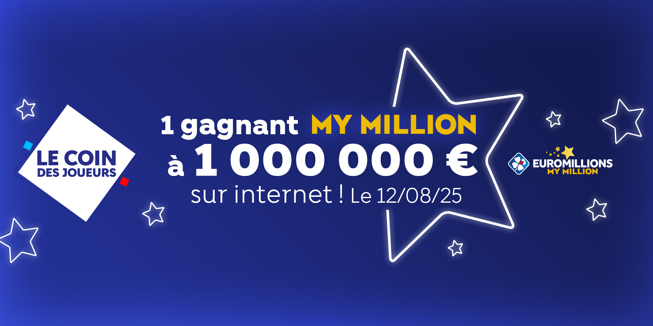 Une gagnante My Million® remporte 1 million € le 12 août | FDJ®