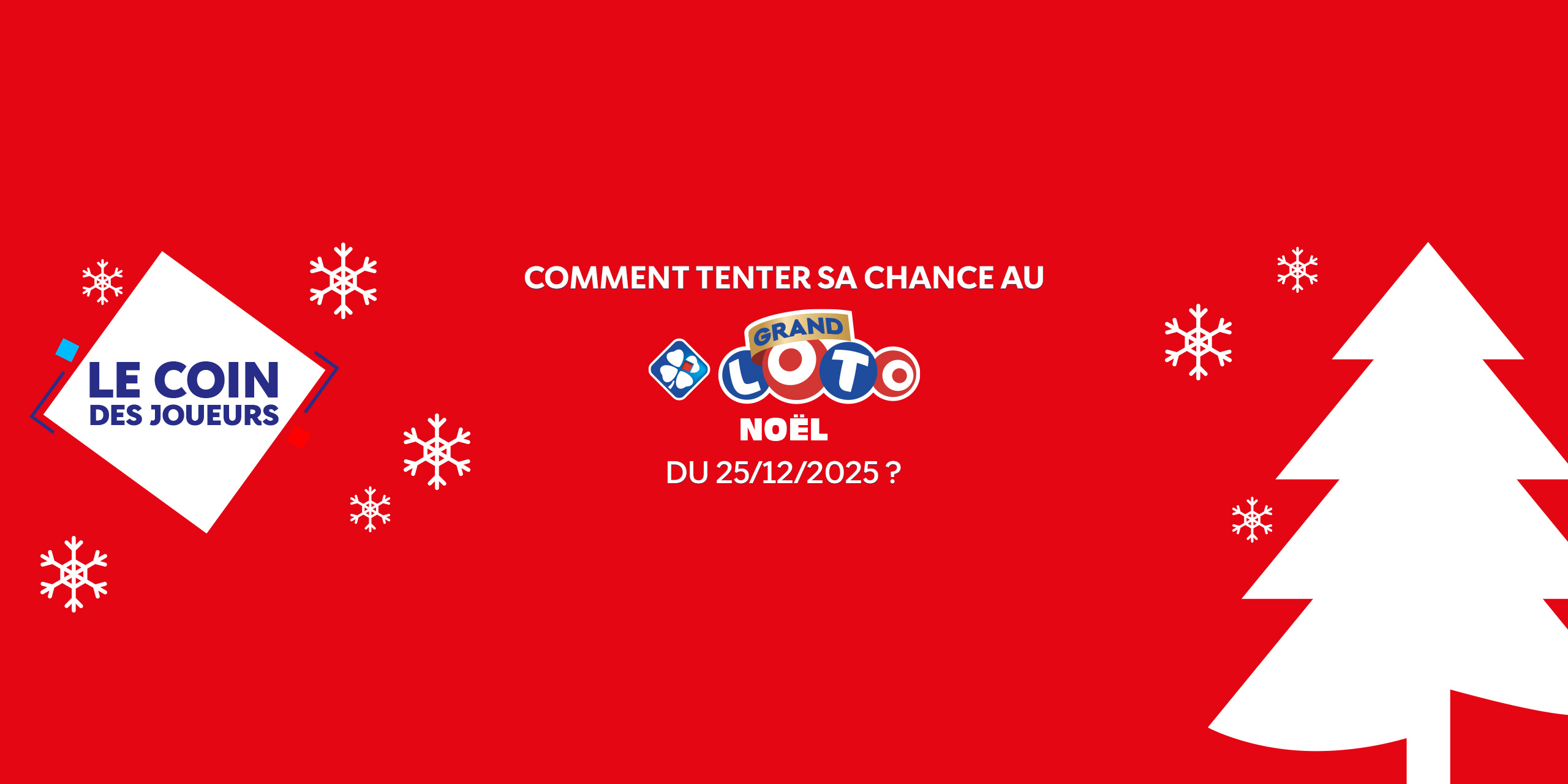 Comment tenter sa chance au Grand LOTO® de Noël ? | FDJ®