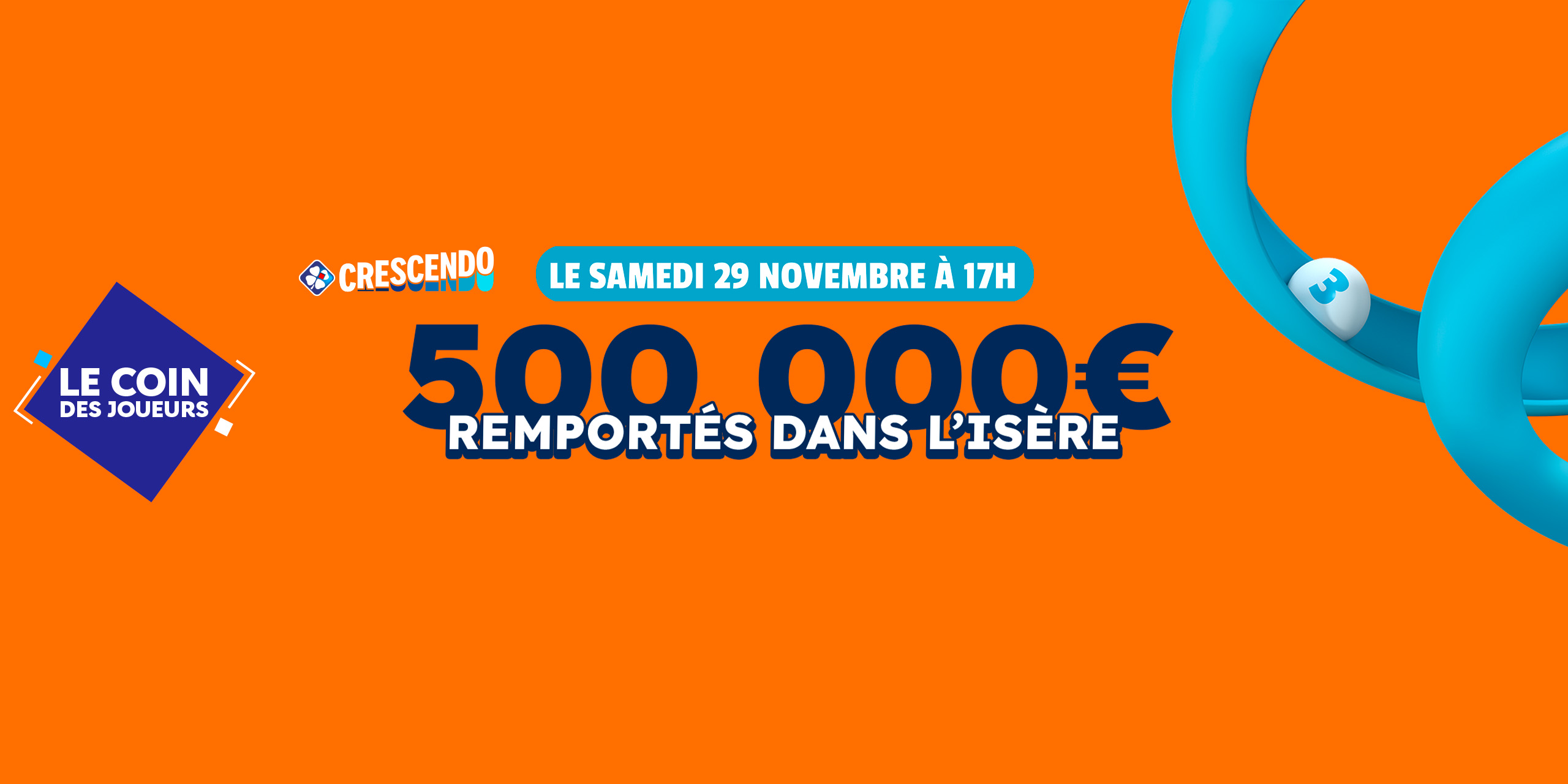 Une Iséroise gagne 500 000 € à Crescendo le 29 novembre | FDJ®